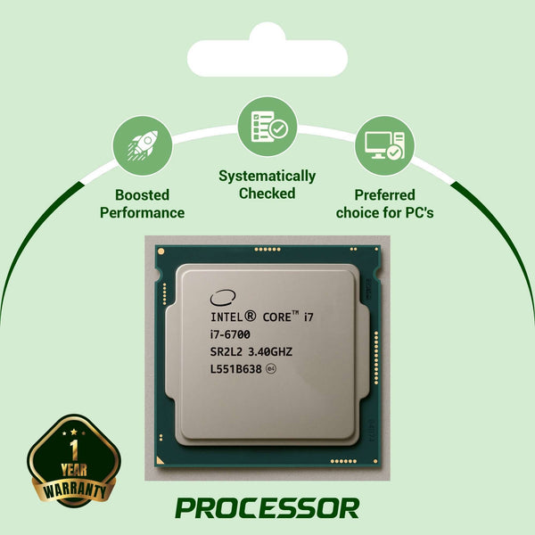 (Processor) Intel Core i7-6th Generation | 1 Year Warranty | Support A ...