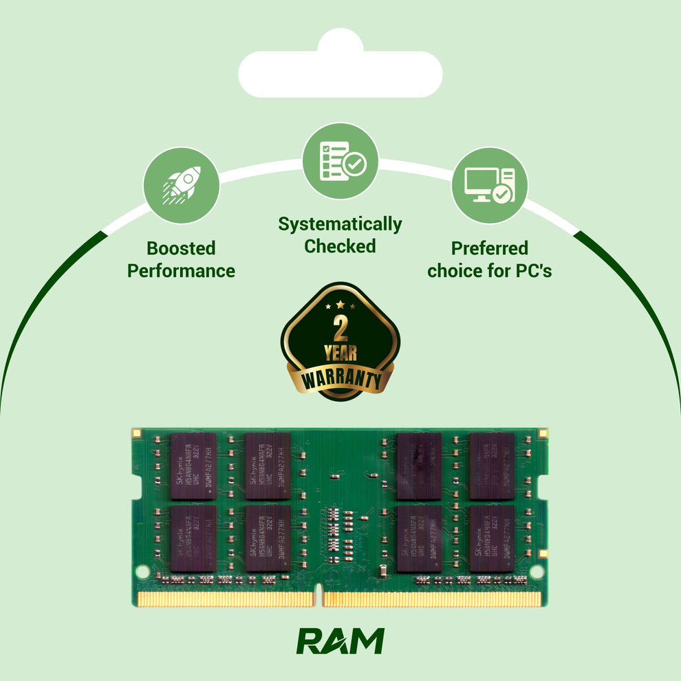 (NEW RAM) 8 GB DDR4 LAPTOP | 2 Year Warranty | Support All Motherboard ...